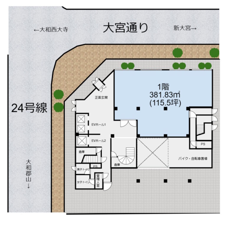 【貸テナント】FOREST SQUARE(フォレストスクエア) 1F | 株式会社フォレストホーム